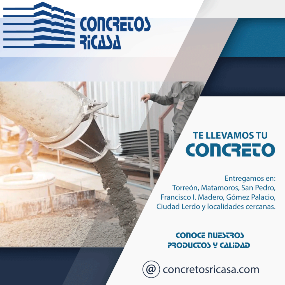 TU CONCRETO EN DONDE LO NECESITAS | CONCRETOS RICASA