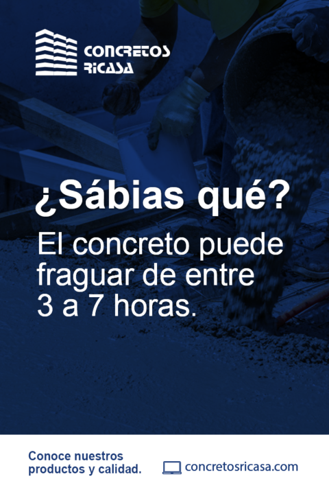 EL FRAGUADO DEL CONCRETO | CONCRETOS RICASA