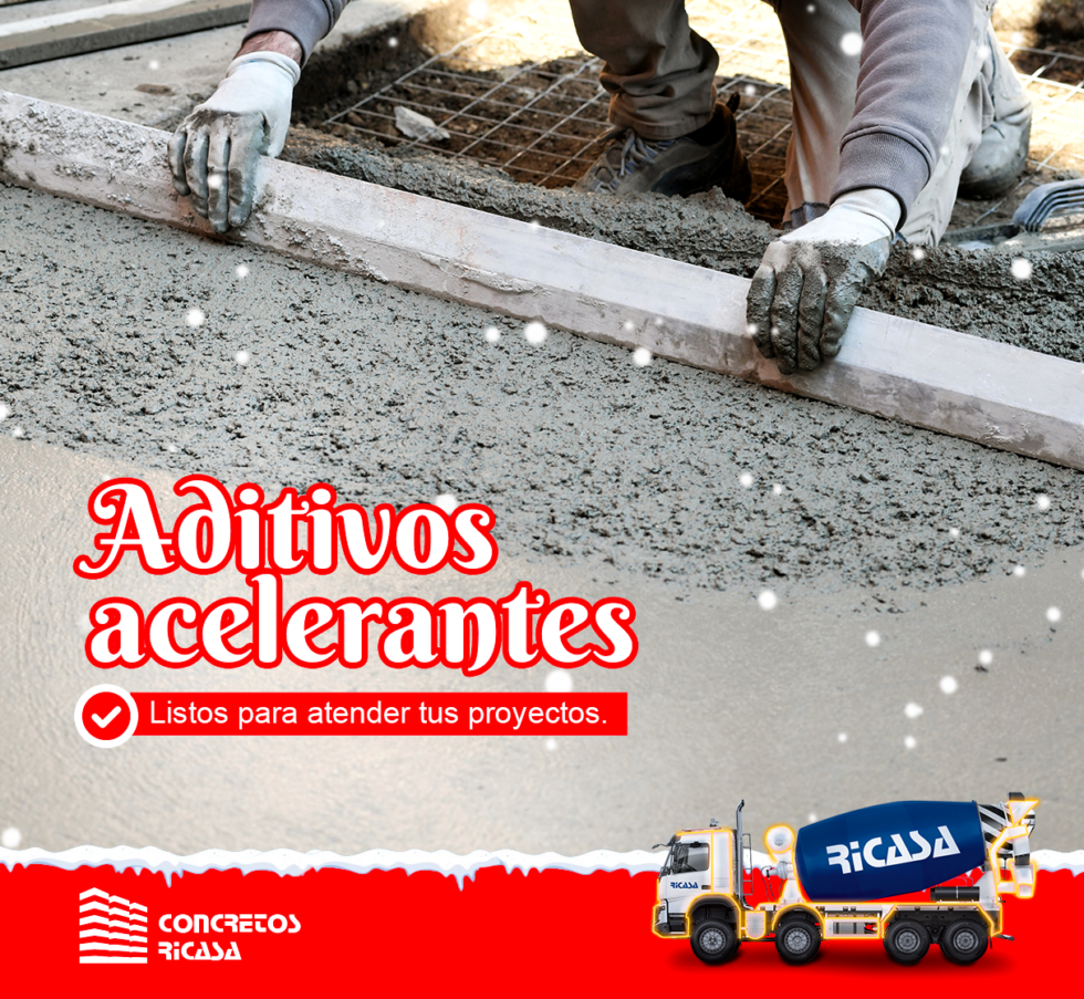 EL FRÍO Y LOS ADITIVOS ACELERANTES | CONCRETOS RICASA