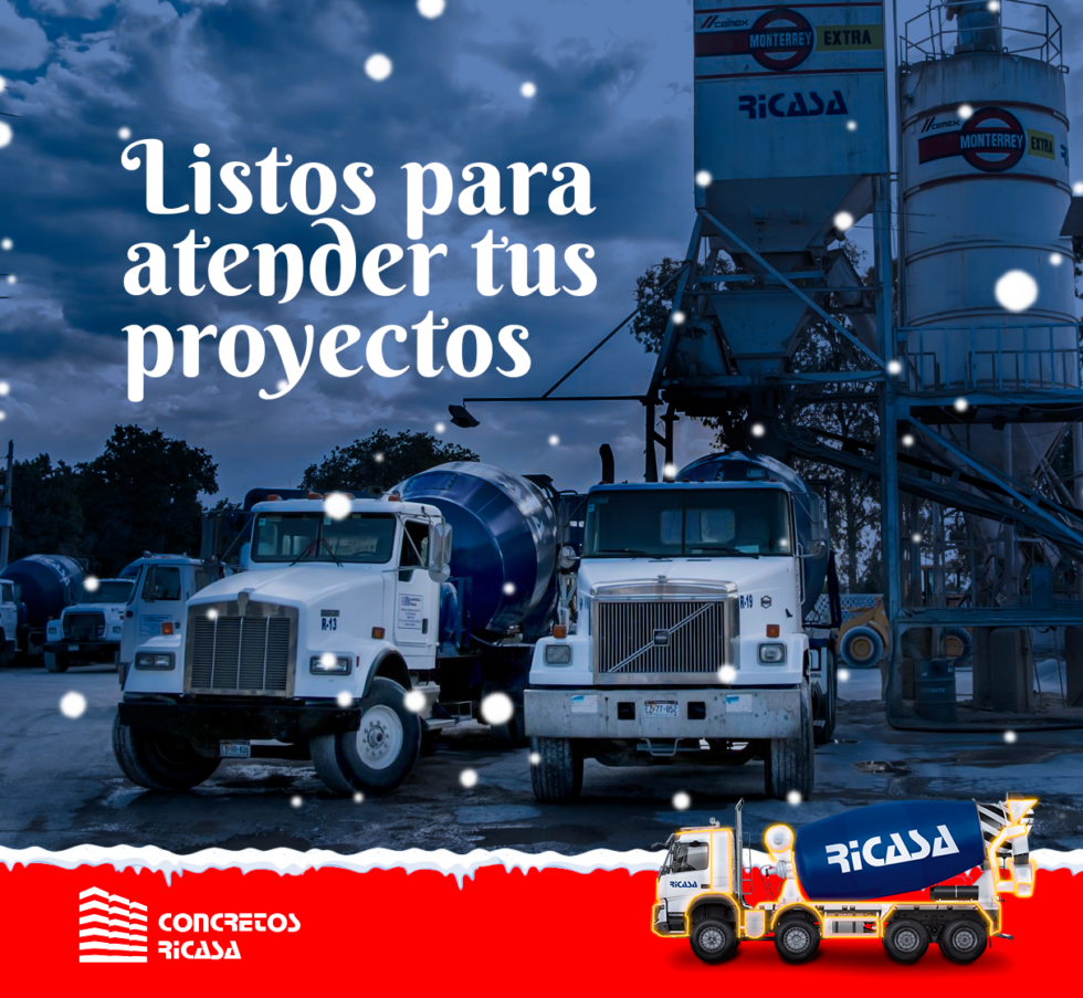 SIEMPRE LISTOS PARA ATENDER TUS PROYECTOS | CONCRETOS RICASA