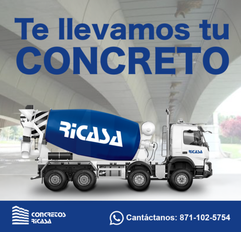 TU CONCRETO EN DONDE LO NECESITAS | CONCRETOS RICASA