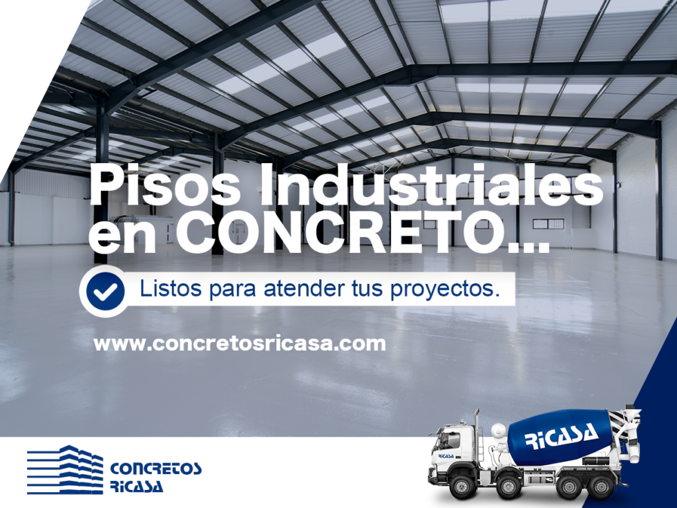 PISOS INDUSTRIALES EN CONCRETO | CONCRETOS RICASA